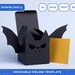 Halloween Treat Box | Bat With Flappy Wings | Party Favors | Box ...