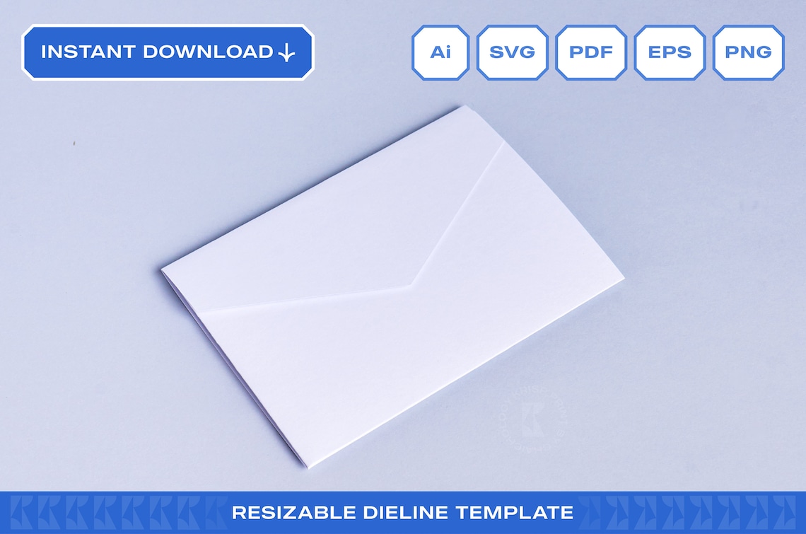 Pocket Card Template | Invitation Card Sleeve | SVG for Cricut ...