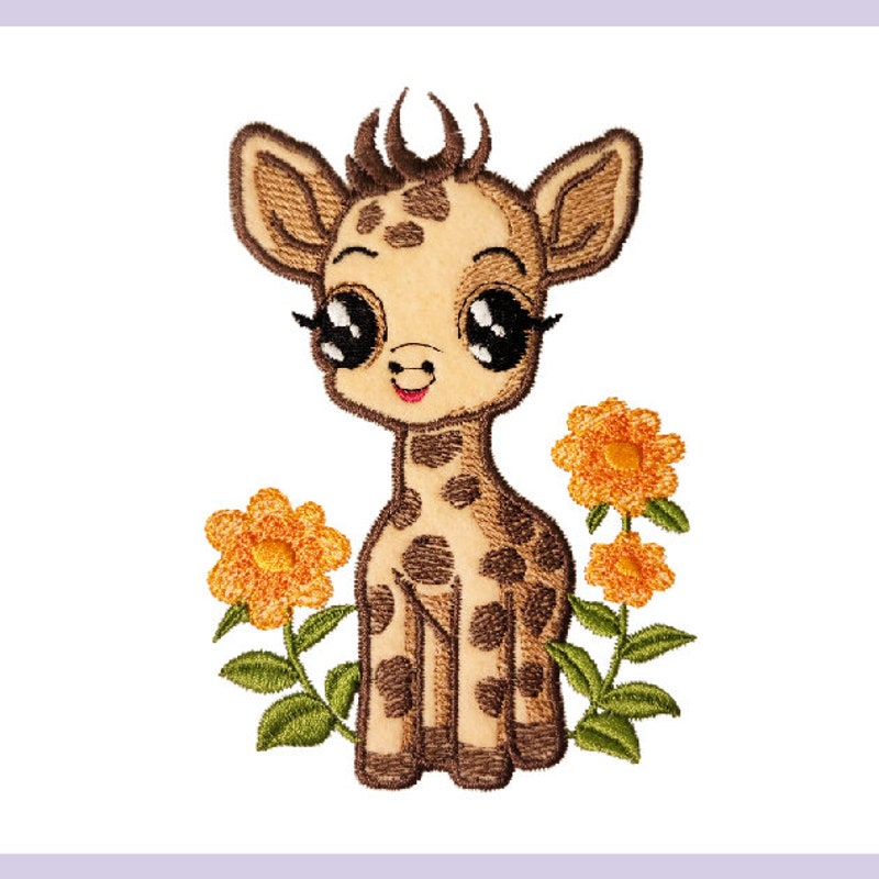 Giraffe Applique Designs - Etsy