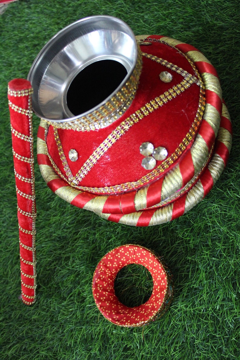 IWC Beautiful Red Color Jaggo Ceremony Kit/ Punjabi Jaggo Set - Etsy