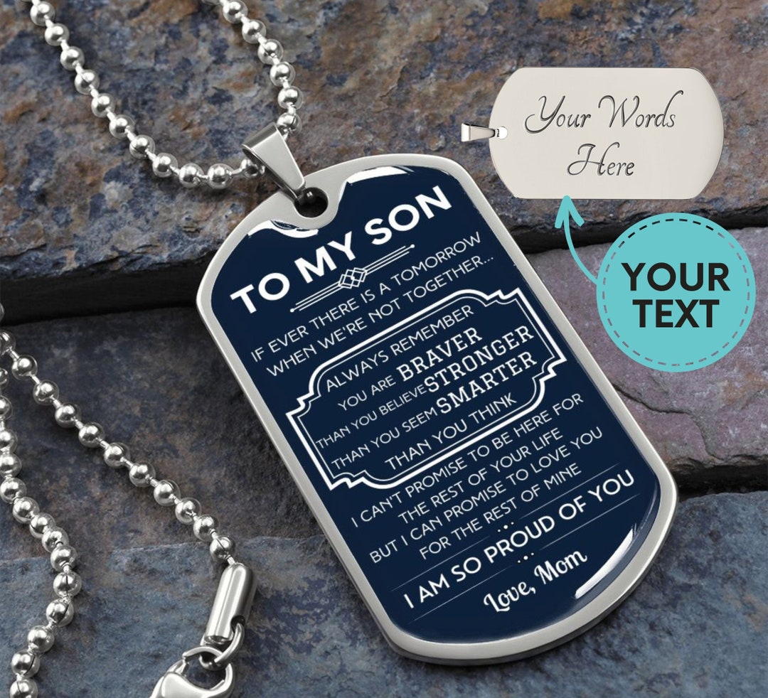 Gift for Son on His Wedding Day, Gift for Son on Wedding Day From Mom ...