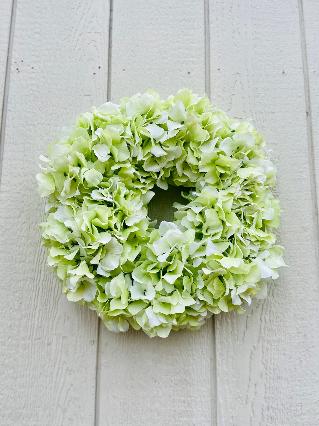 Hydrangea Wreath, Summer Wreath for Front Door, Spring/summer Decor ...