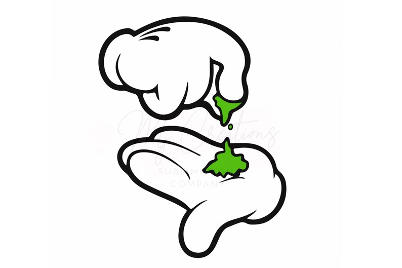 Mickey Weed Hand Svg / PNG / JPEG - Etsy