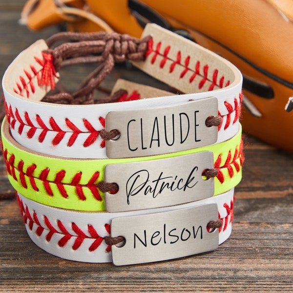 Softball Bracelets - Etsy