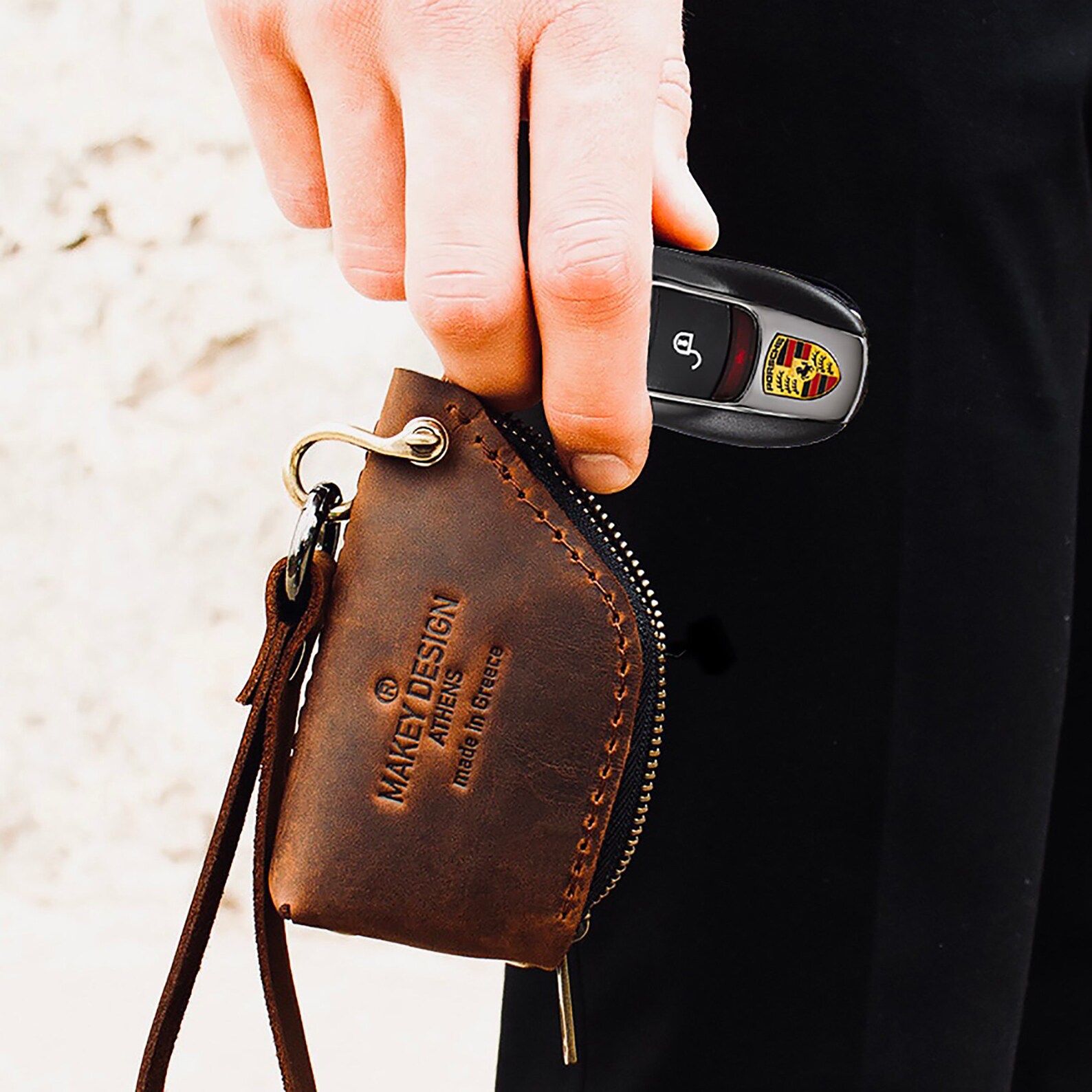 Car Key Case, Car Key Organizer, Car Key Pocket, Key Pouch Made of ...