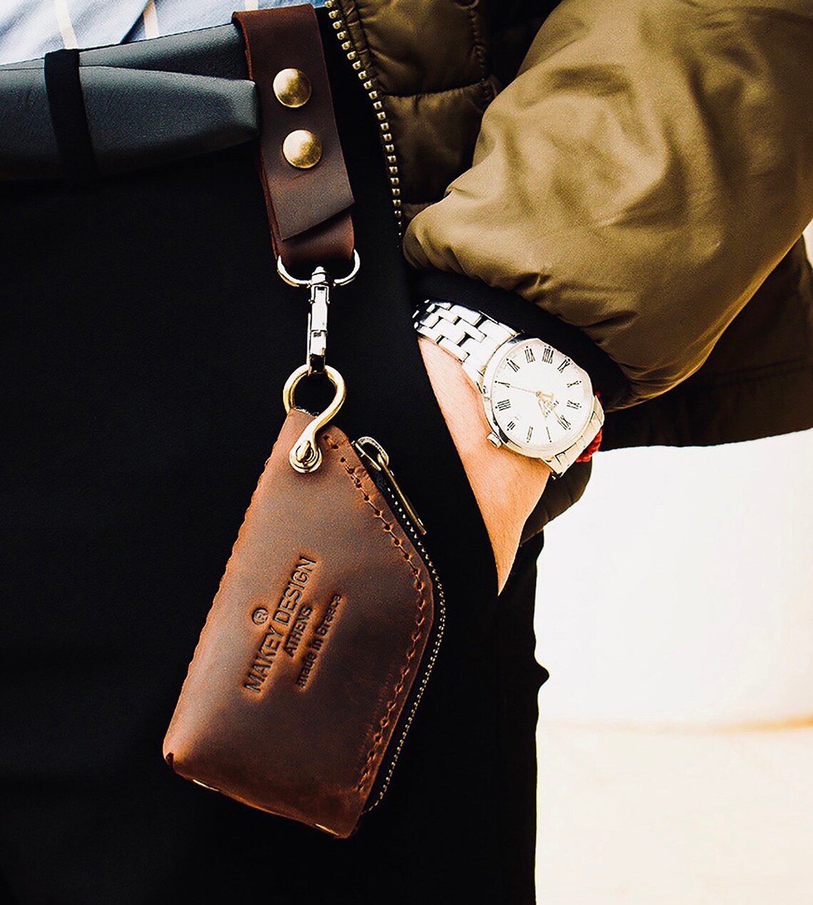 Car Key Case, Car Key Organizer, Car Key Pocket, Key Pouch Made of ...