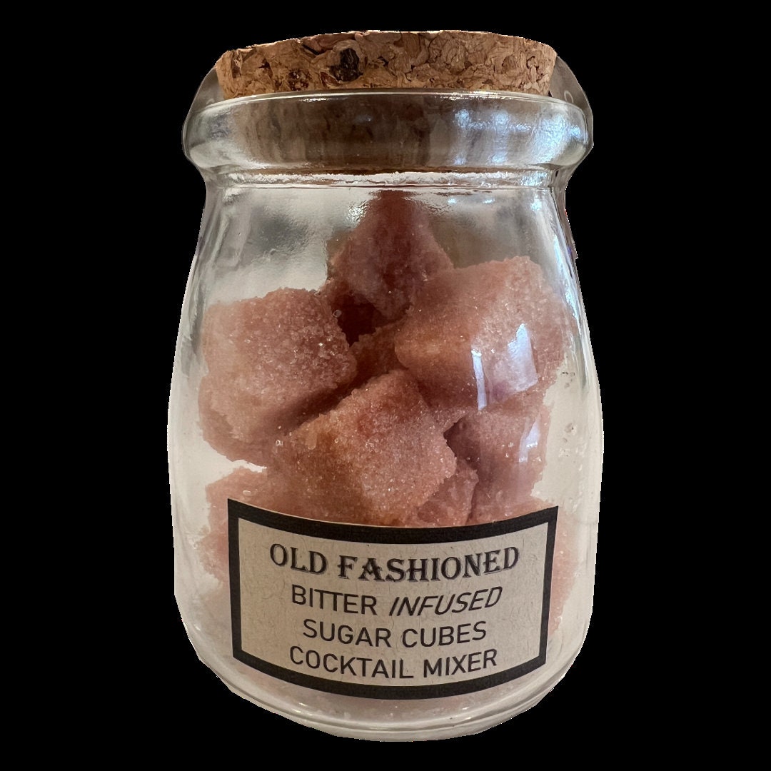 Craft Old Fashioned Bitter Infused Cocktail Sugar Cubes - Etsy