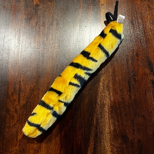 Vintage Exxon Tiger Tail W/ Elastic Strap - Etsy