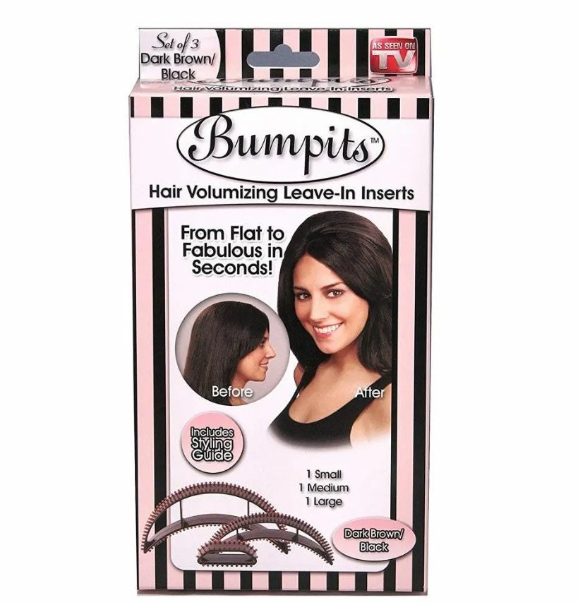 best offers price Bumpits Hair Volumizing Leave-In Inserts Flat To ...