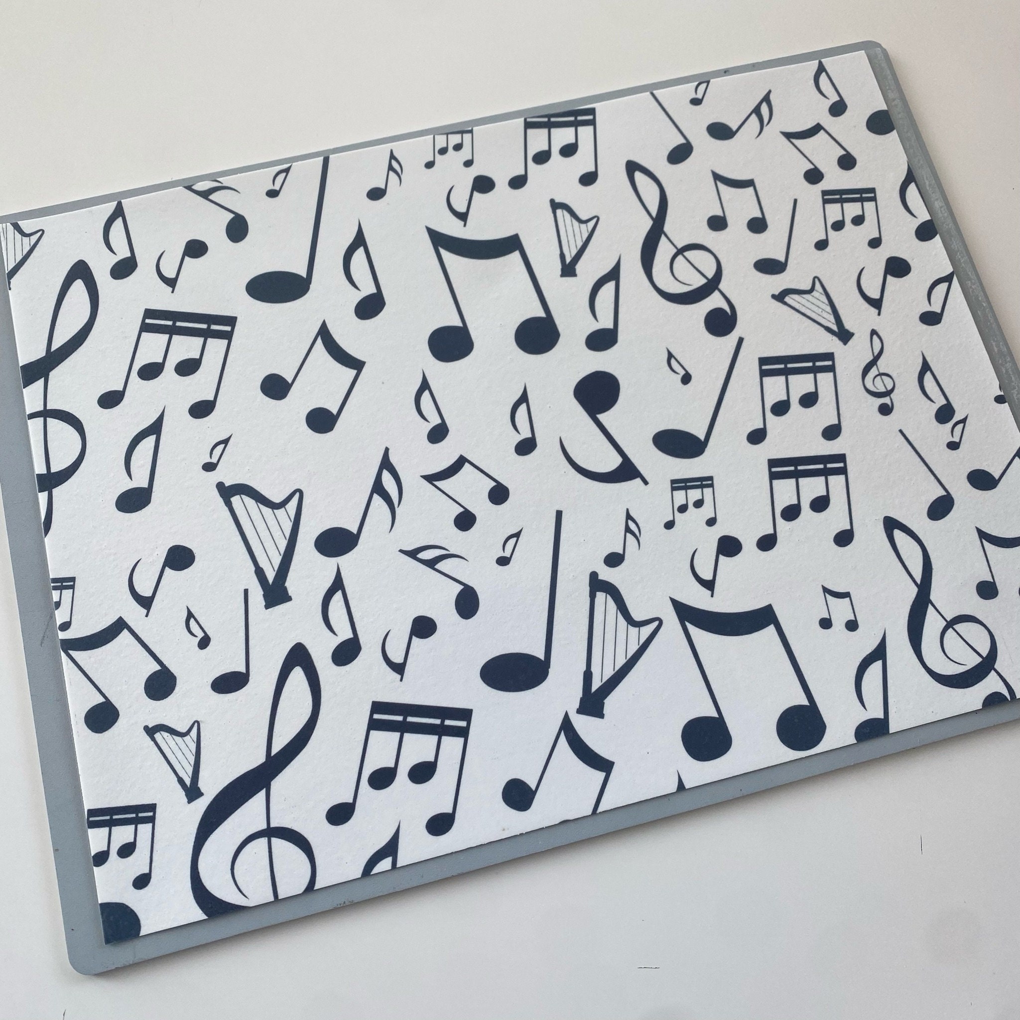Musical Note Icing Sheet, Edible Cake/cupcake Toppers - Etsy UK