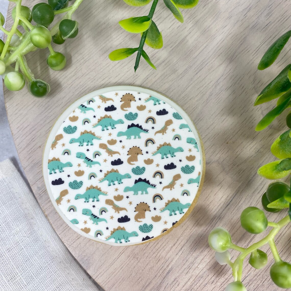Dinosaur Edible Icing Sheet, Cake Topper, Cake Wrap - Etsy UK