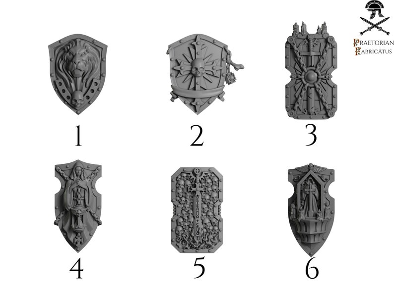 Gothic/sci Fi Gloomy Angel Shields Eternal Pilgrim by - Etsy