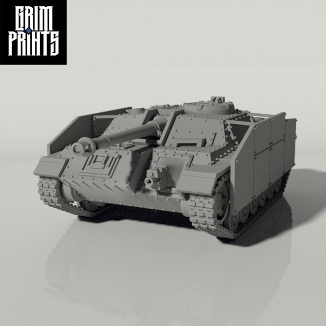 Grim Stug Tank by Grim Prints - Etsy