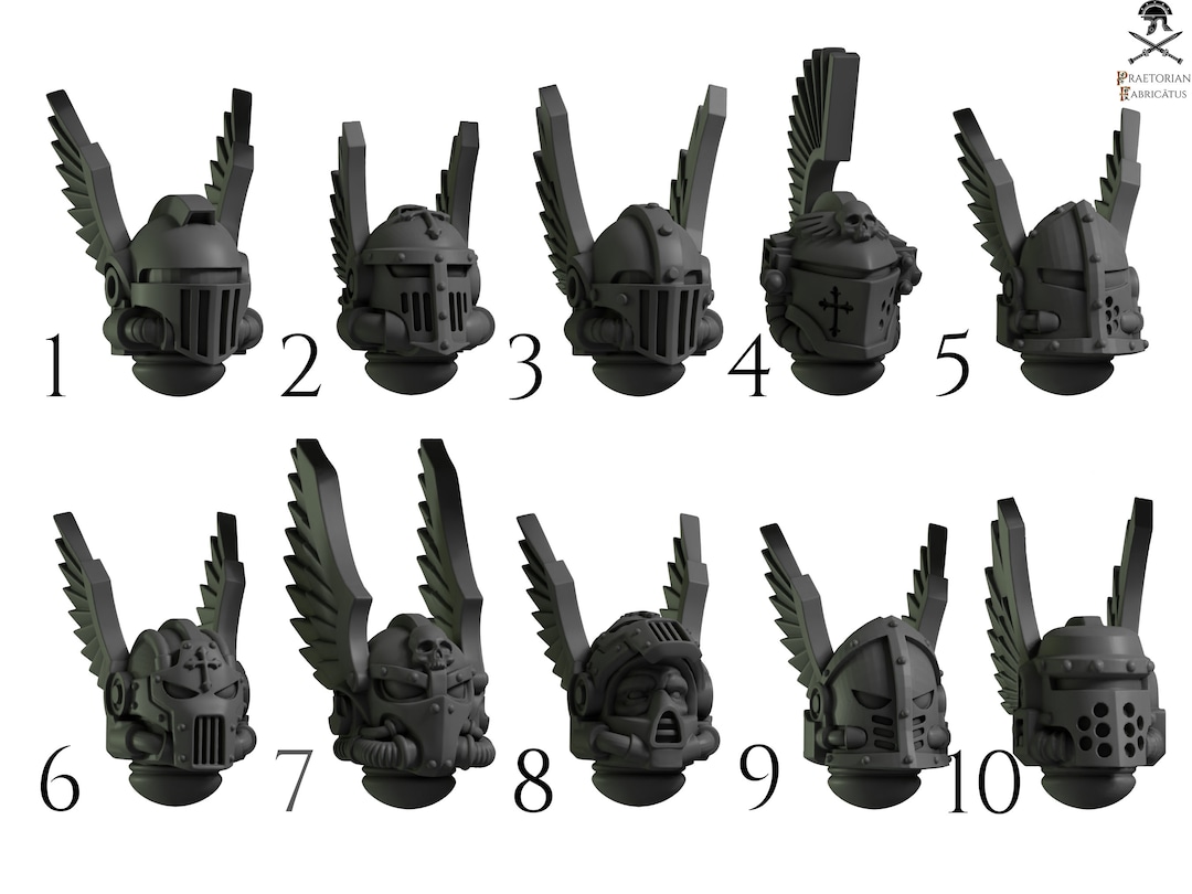 Gothic/sci Fi Gloomy Angel Winged Helmets X20 Eternal Pilgrim by ...