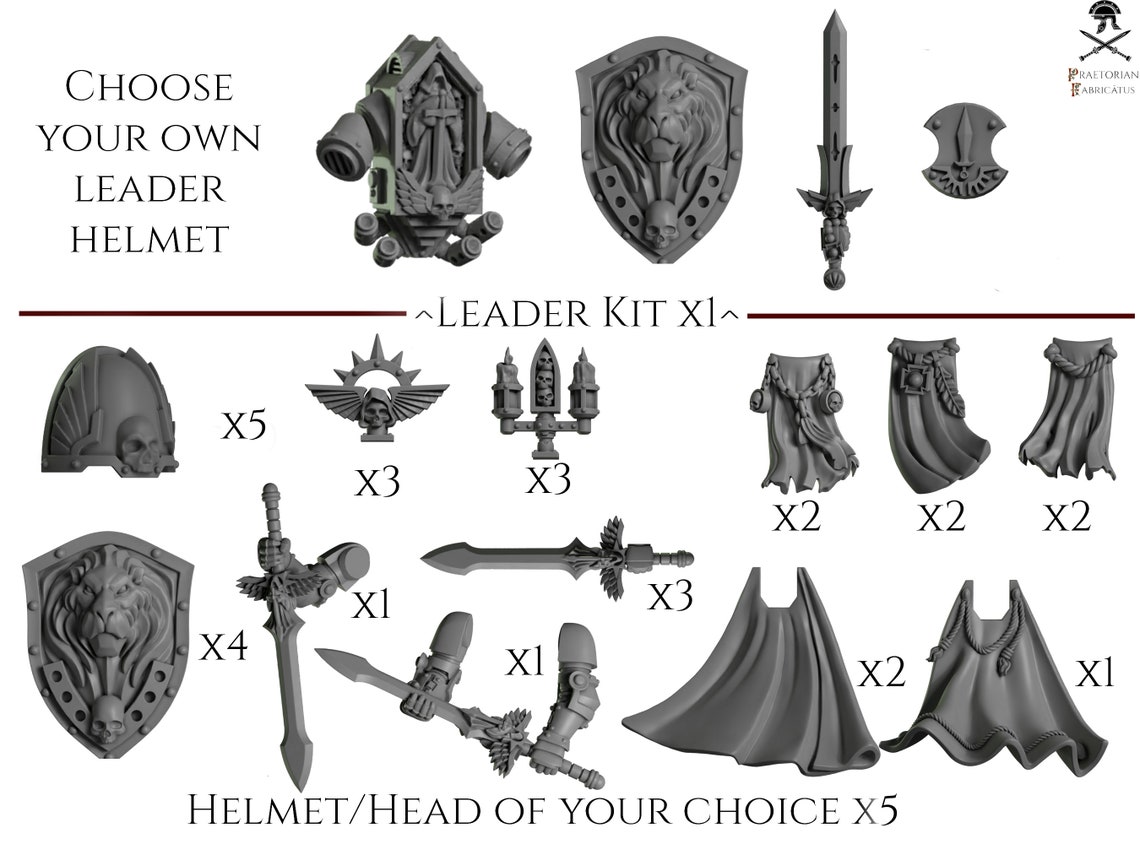 Gothic/sci Fi Gloomy Angel Company Veteran Pack Eternal - Etsy