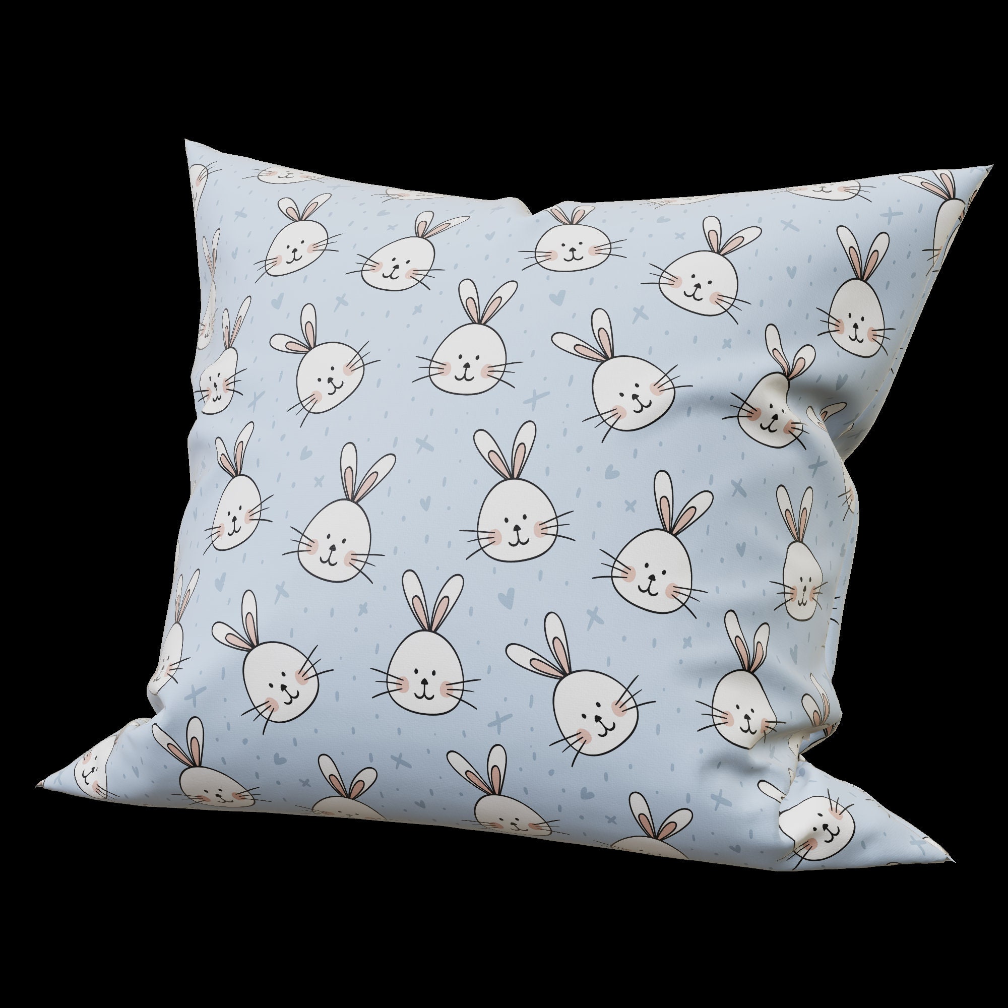 Colourful Cute Rabbit and Carrot Digital Paper Download - Etsy