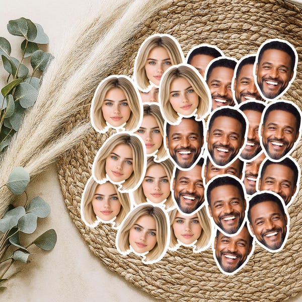 Custom Photo Card Sticker - Etsy