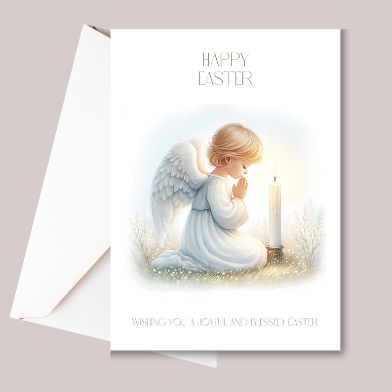 Sacred Easter Prayer Cards, Christian Greeting Card Set - Etsy
