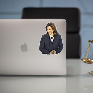 Kamala Harris Face Sticker L Kamala Harris Cartoon Face Sticker L 2024 ...