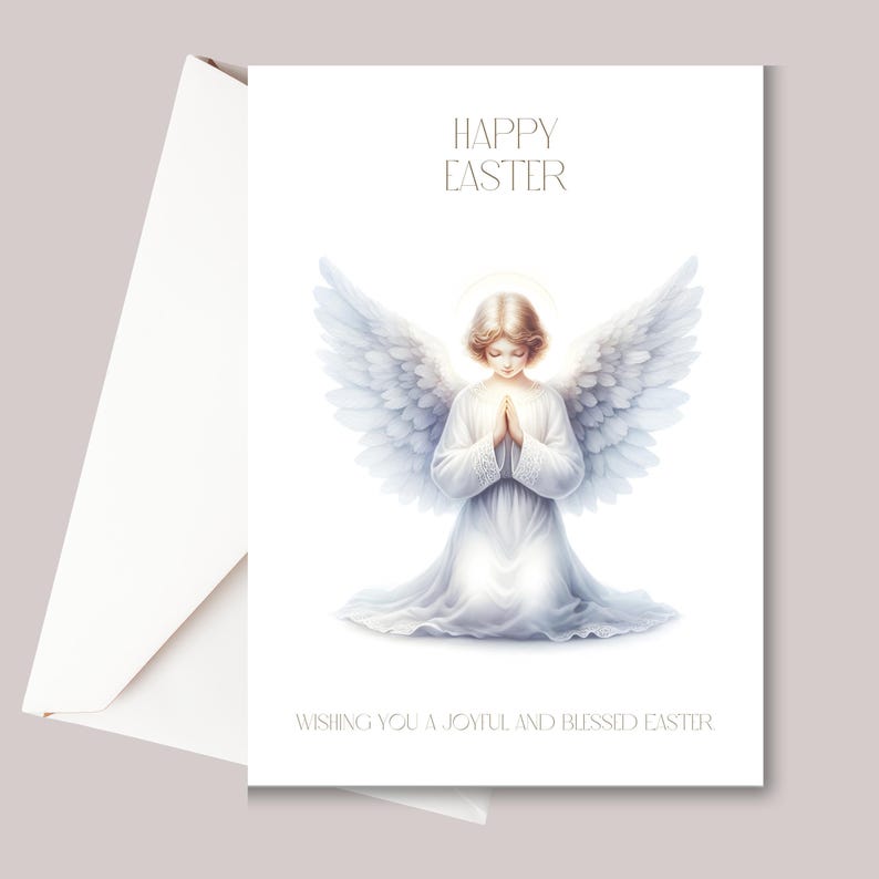 Sacred Easter Prayer Cards, Christian Greeting Card Set - Etsy