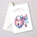 Romantic Valentines Day Card With Heart Lock and Key, Heart Lock & Key ...