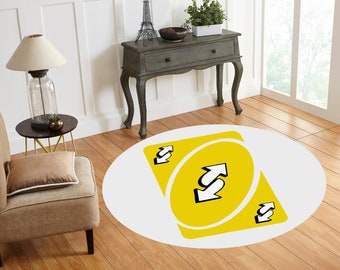 Uno Reverse Card Rug - Etsy