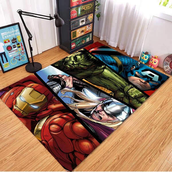 Avengers Rug - Etsy