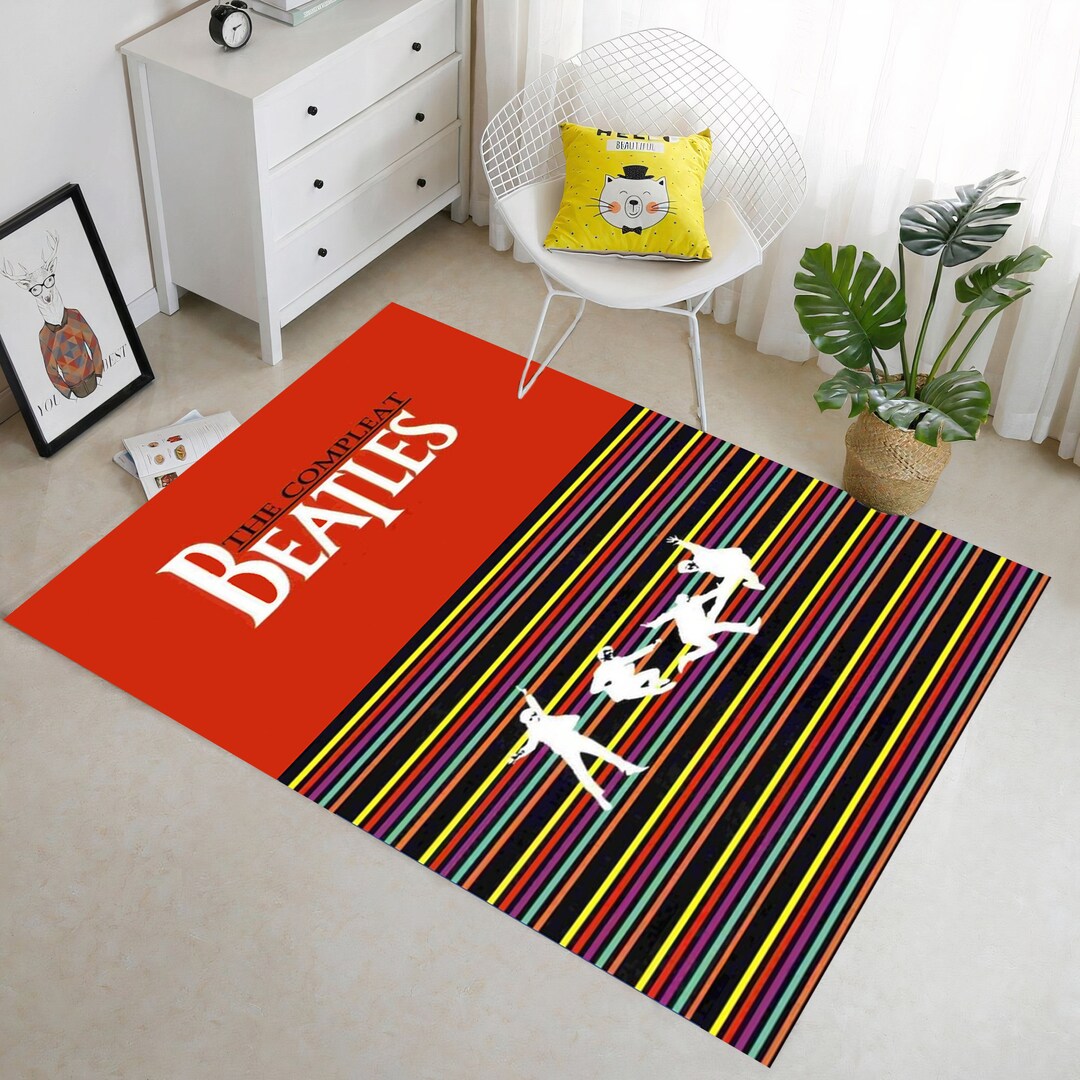The Beatles, the Beatles Rug, the Beatles Collage,music Rug, Fan Rug ...