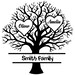 Custom Family Tree SVG and PNG: Create Personalized Family Tree Wall ...
