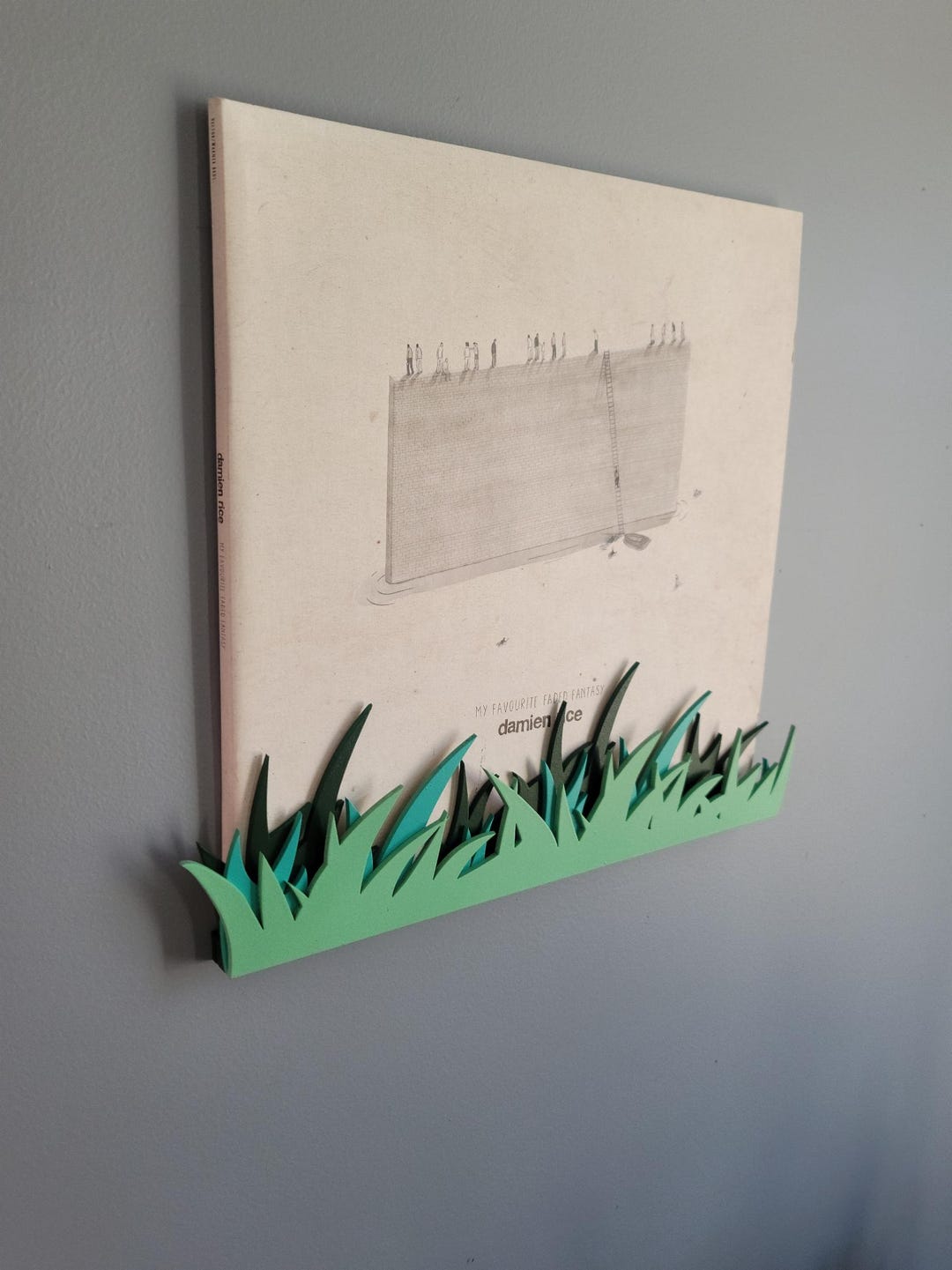 Uncut Grass Vinyl Mount - Etsy