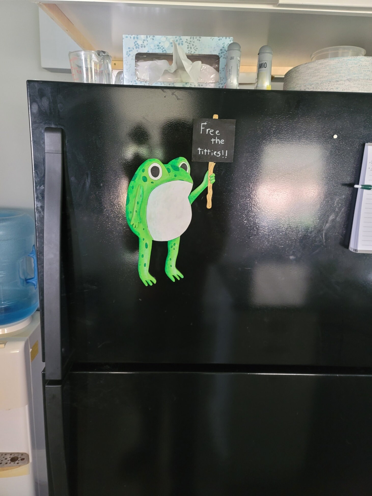 Grocery List Picketing Fridge Frog - Etsy
