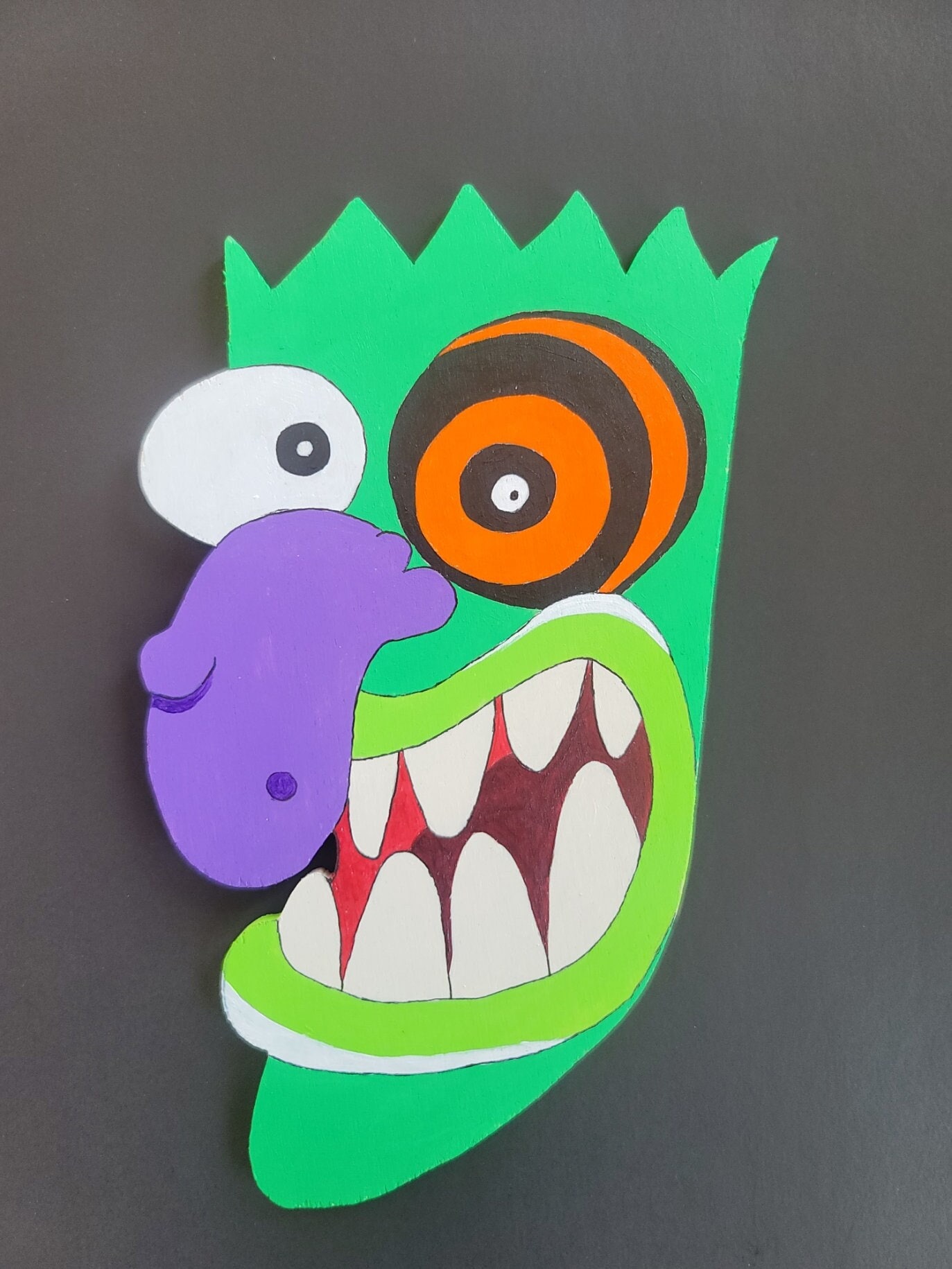 Courage the Cowardly Dog Mask - Etsy