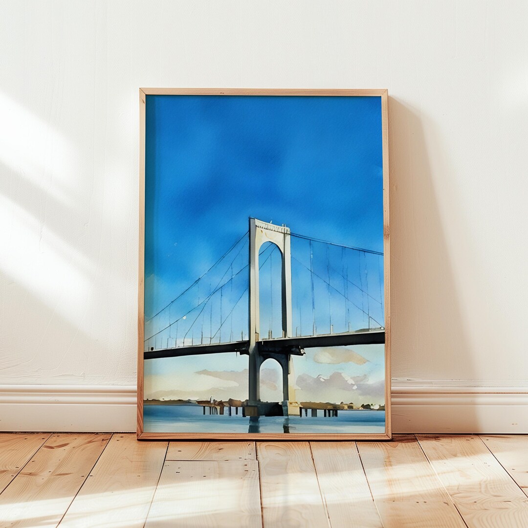 Bronx Watercolor Painting, Bronx Art Print, Bronx Wall Art, Travel ...