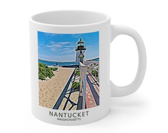 Nantucket Coffee Mugs - Etsy