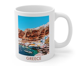 Coffee Mug Greece - Etsy