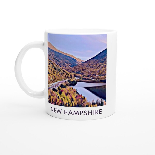 New Hampshire Mug - Etsy