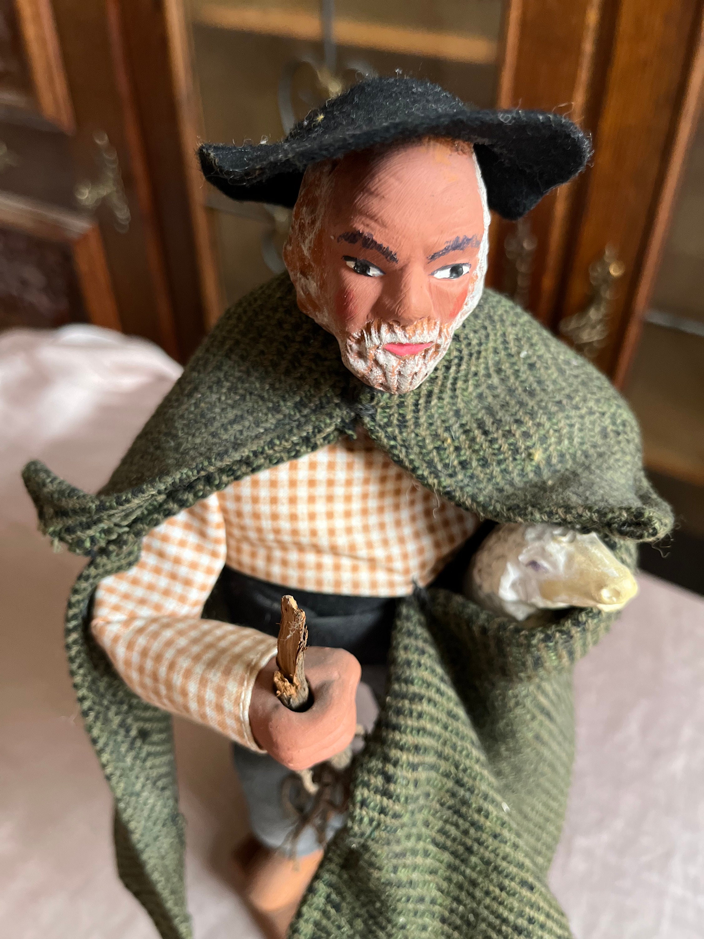 Santon De Provence Doll - Vintage Man - Etsy