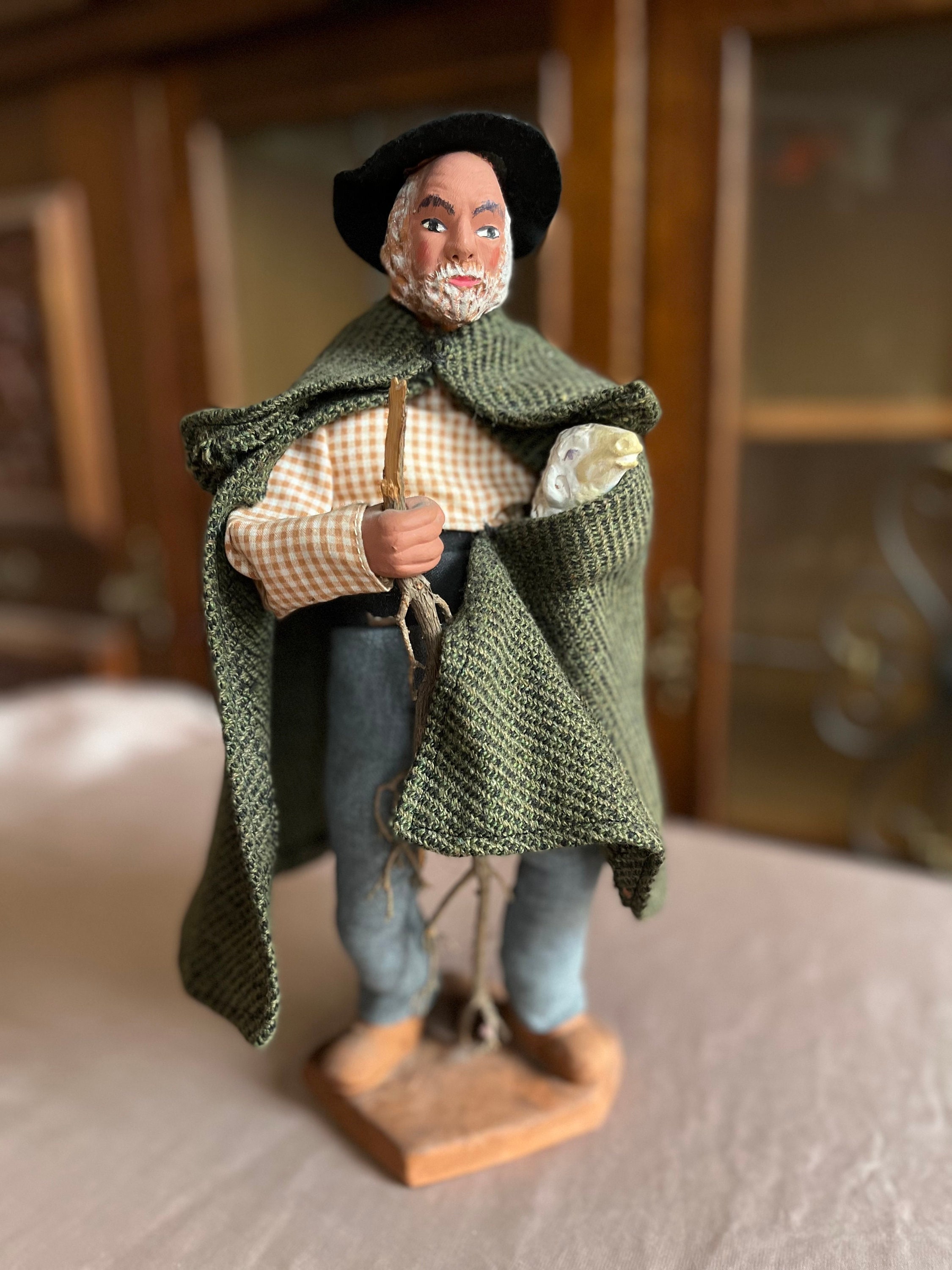 Santon De Provence Doll - Vintage Man - Etsy