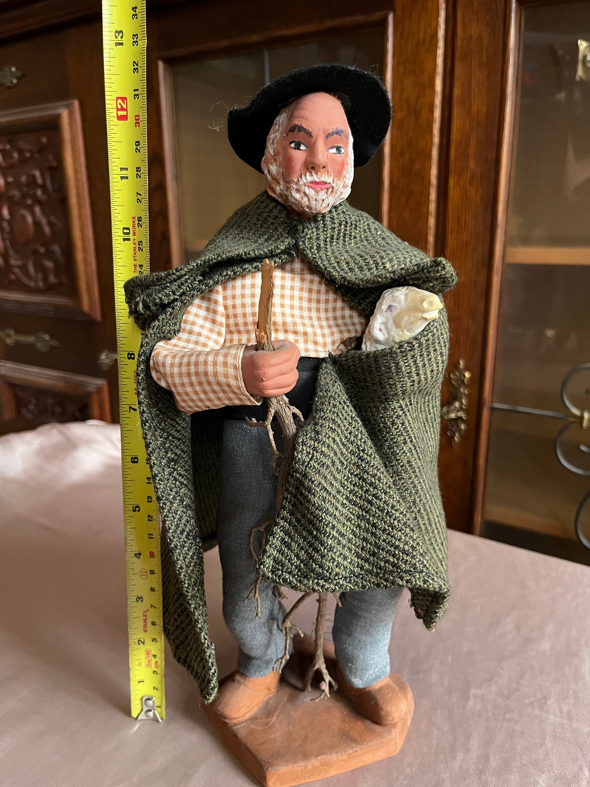 Santon De Provence Doll Vintage Man - Etsy