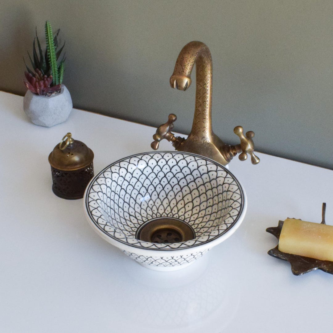 100% Handmade Ceramic Bathroom Sink, Greatest Offers Etsy, Handmade ...