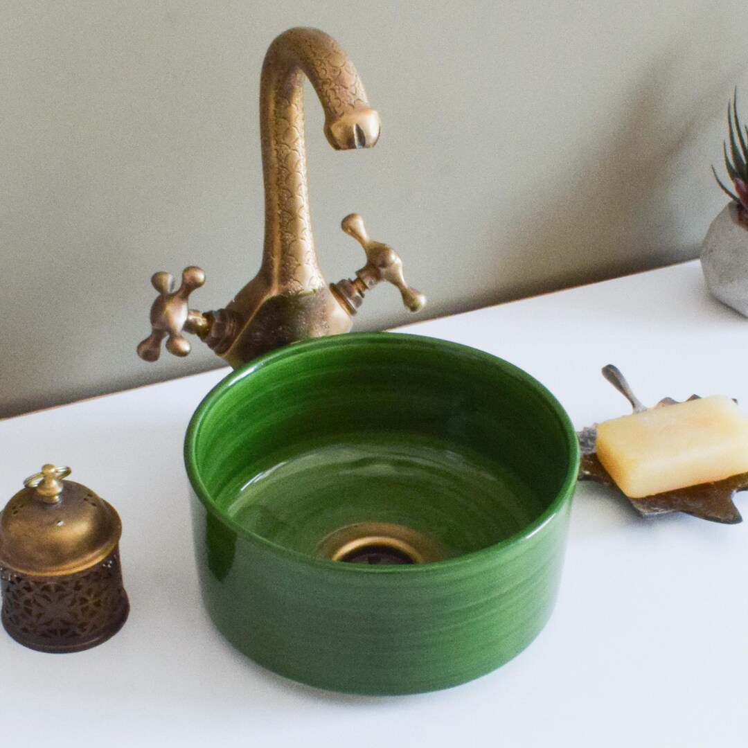 100% Handmade Ceramic Bathroom Sink, Greatest Offers Etsy, Handmade ...