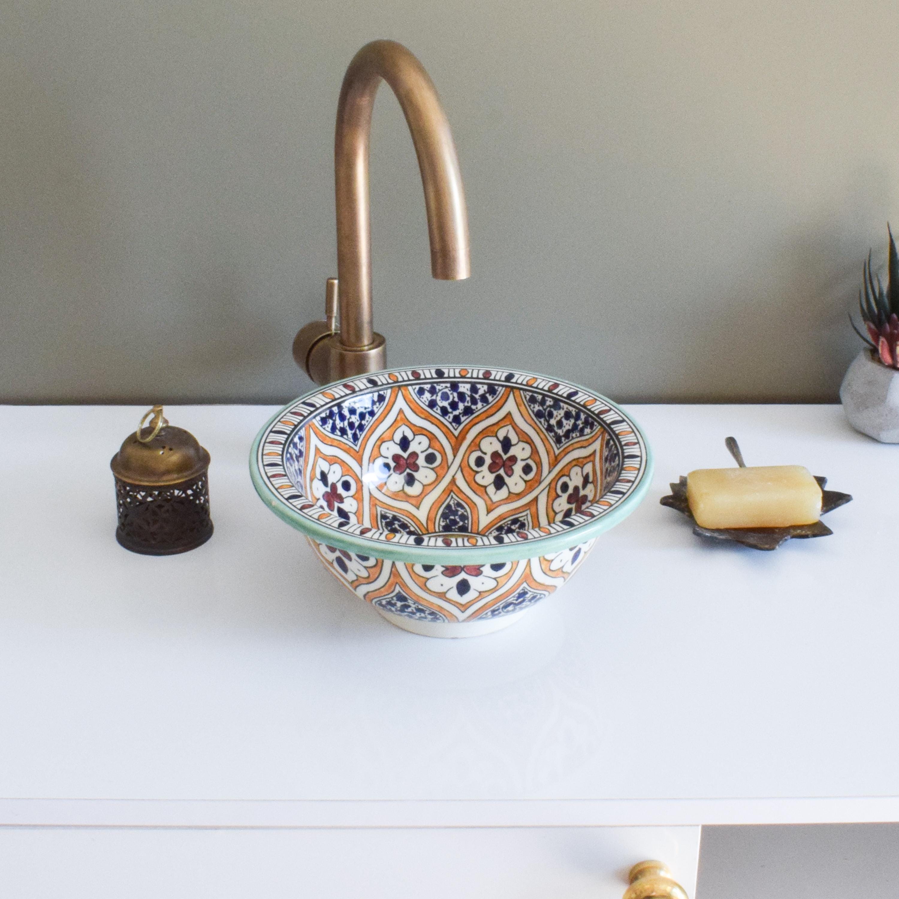 100% Handmade Ceramic Bathroom Sink, Greatest Offers Etsy, Handmade ...