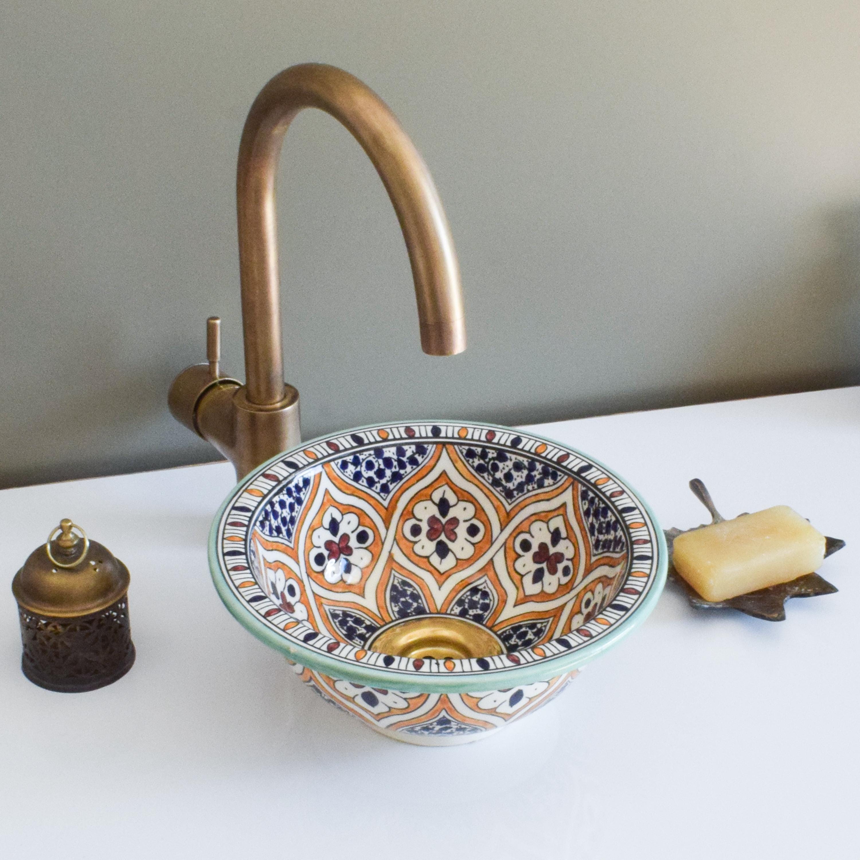 100% Handmade Ceramic Bathroom Sink, Greatest Offers Etsy, Handmade ...