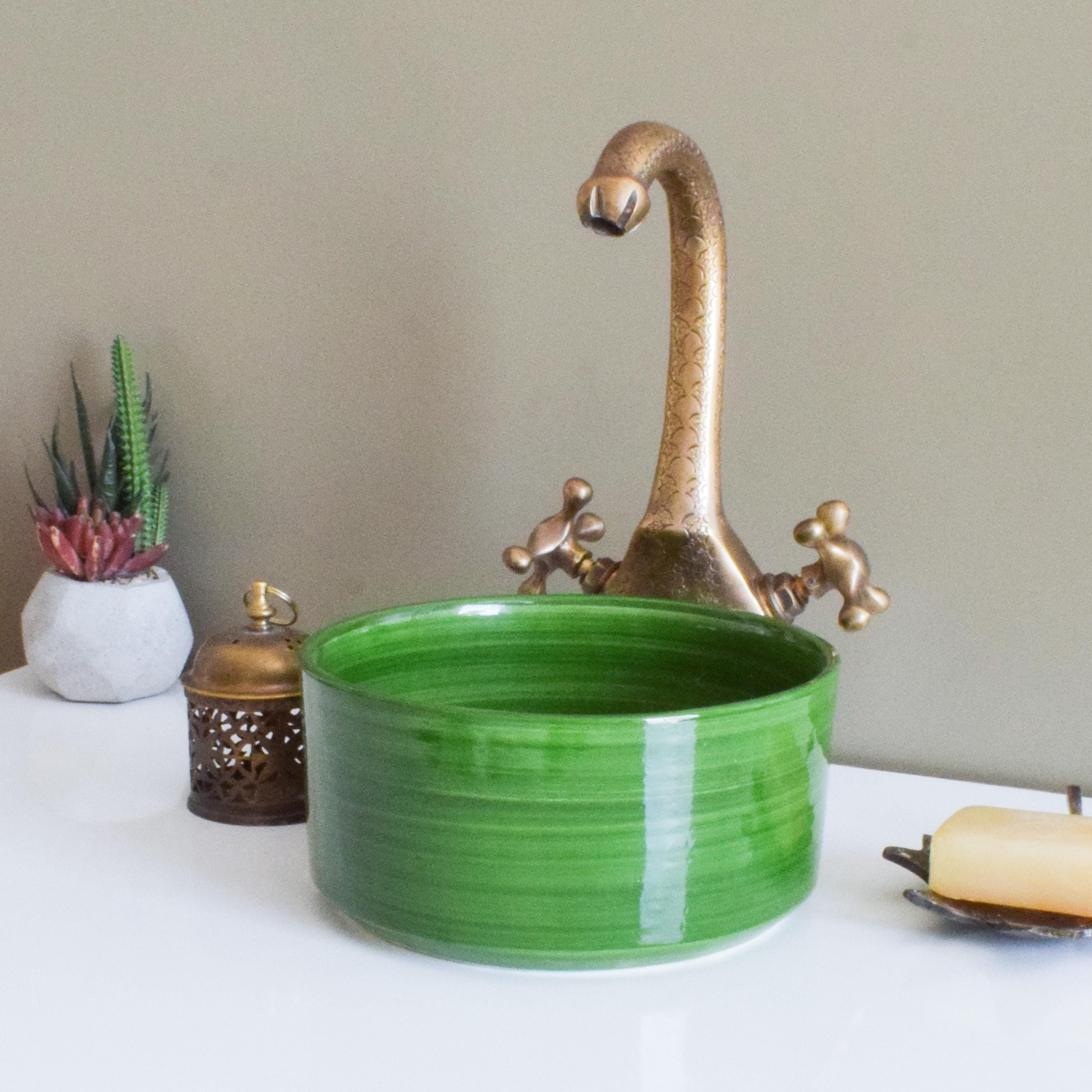100% Handmade Ceramic Bathroom Sink, Greatest Offers Etsy, Handmade ...