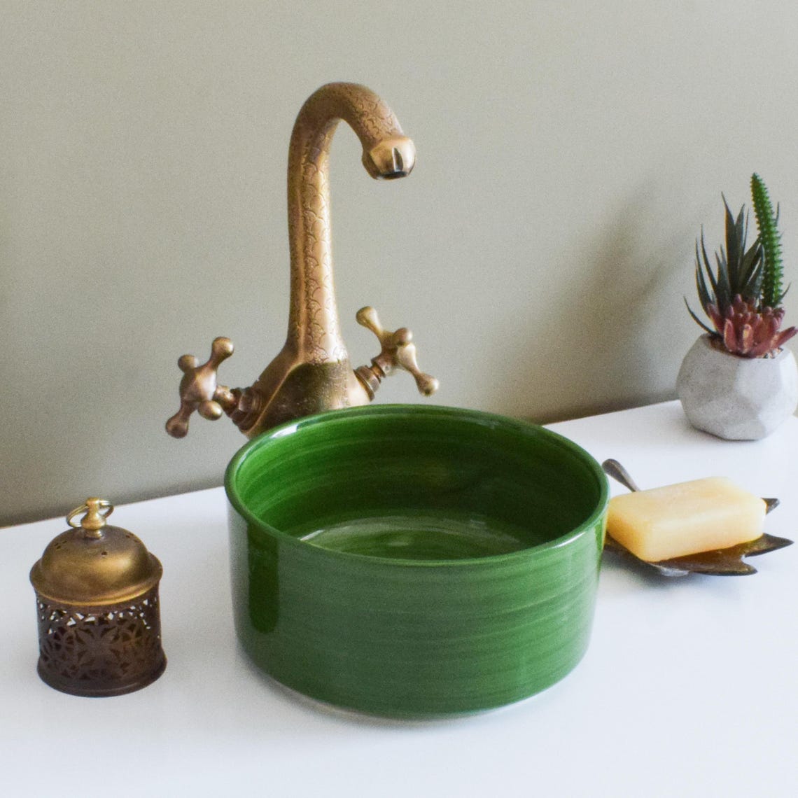 100% Handmade Ceramic Bathroom Sink, Greatest Offers Etsy, Handmade ...