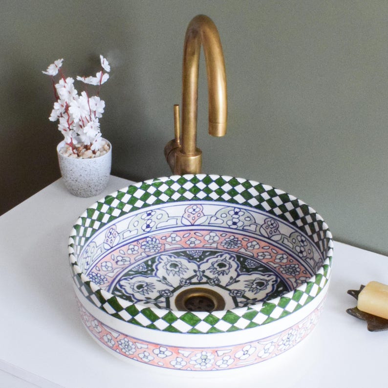 100% Handmade Ceramic Bathroom Sink, Greatest Offers Etsy, Handmade ...