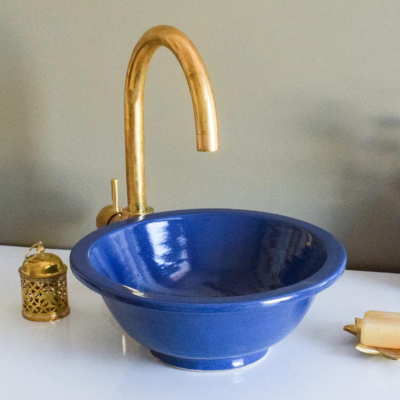 100% Handmade Ceramic Bathroom Sink, Greatest Offers Etsy, Handmade ...