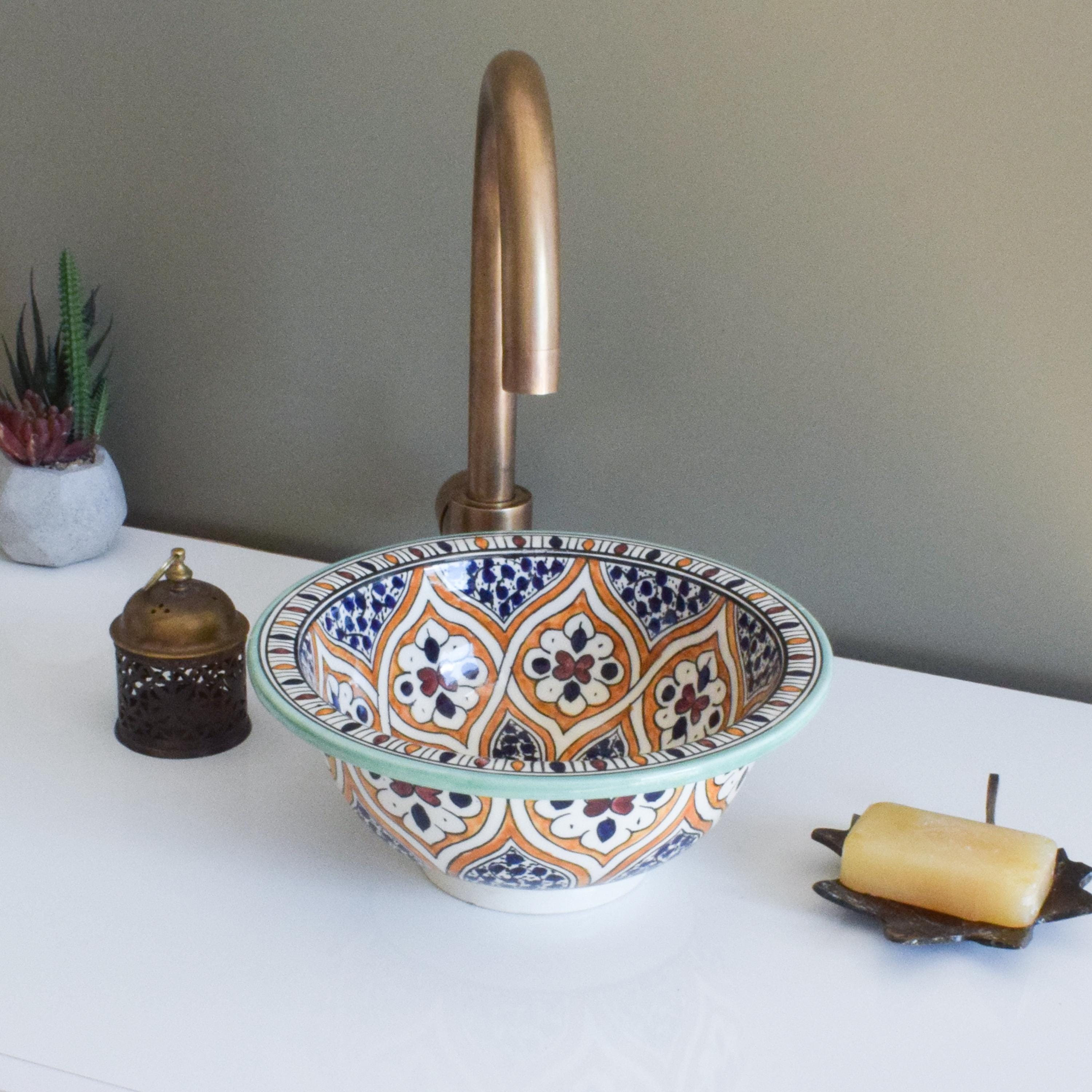 100% Handmade Ceramic Bathroom Sink, Greatest Offers Etsy, Handmade ...