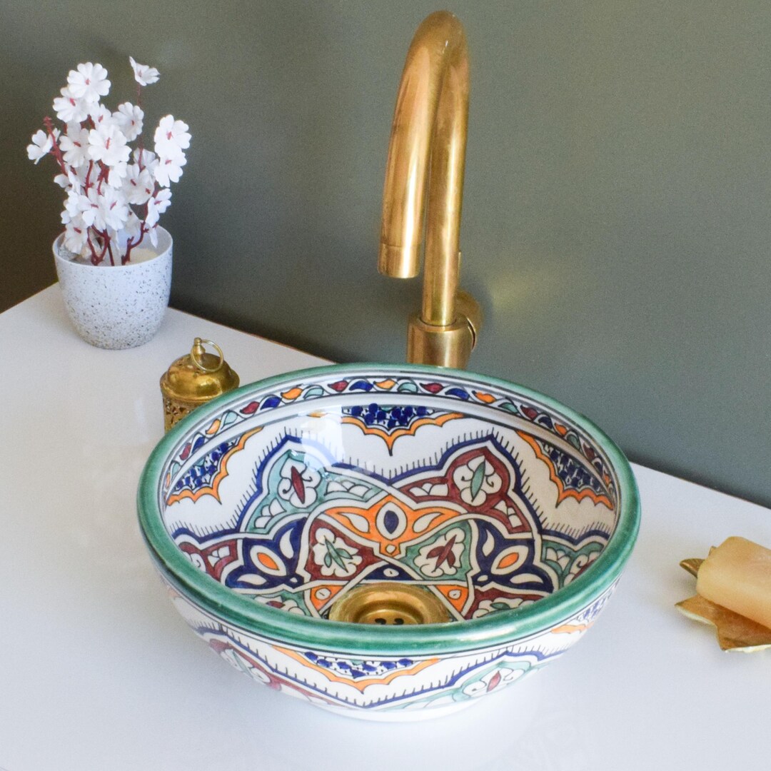 100% Handmade Ceramic Bathroom Sink, Greatest Offers Etsy, Handmade ...