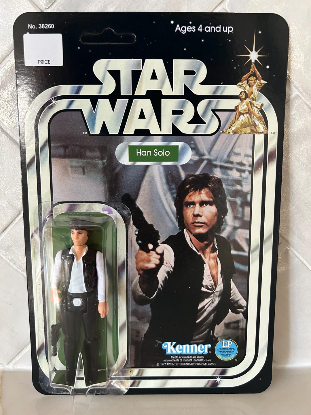 Custom Star Wars First 12 Retro Collection Han Solo on Reproduction ...